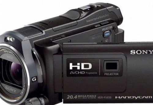 Видеокамера Sony HDR-PJ 650E камера из стопхам