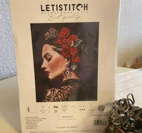 Вышивка крестом Набор Муза L8029 Letistitch