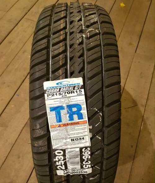 Cooper Cobra radial G/T 215/70 R15