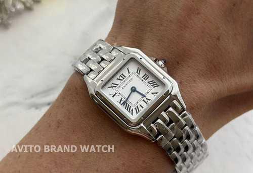 Часы женские Cartier 27 mm panthere total steel