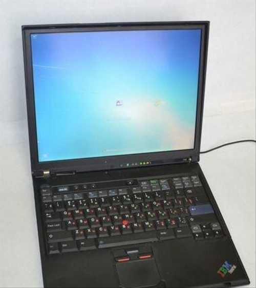 Ноутбук IBM T42 ThinkPad (не рабочий разбор)