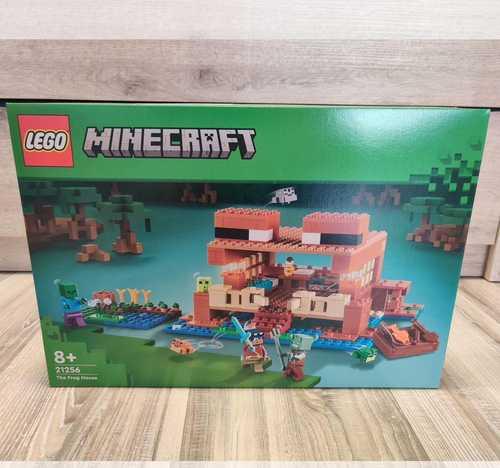 Lego 21256 minecraft лягушачий домик