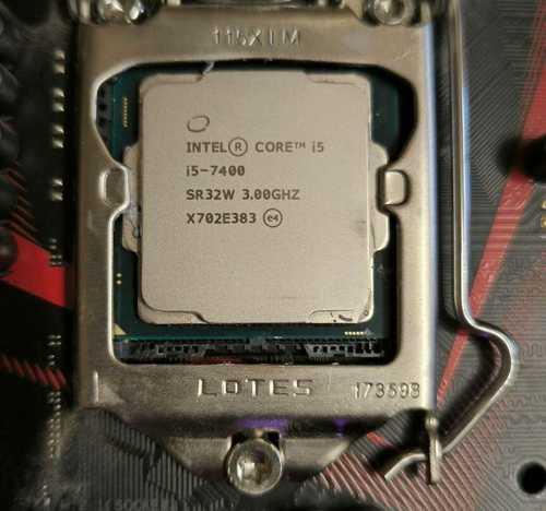 Процессор intel core i5 7400