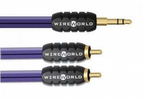 Кабель межблочный аудио WireWorld Pulse 3.5mm to 2
