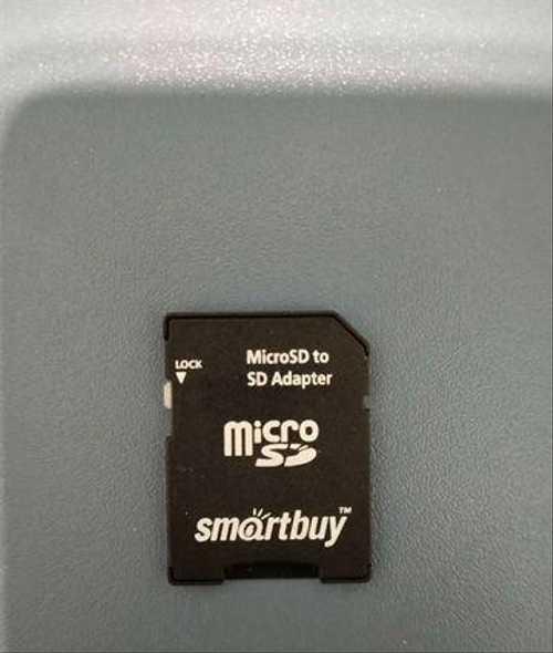 Переходник с MicroSD на SD с упаковкой
