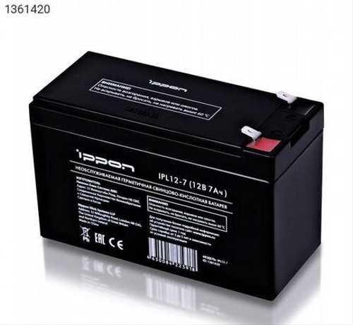 Батарея для ибп Ippon IPL12-7, 1361420