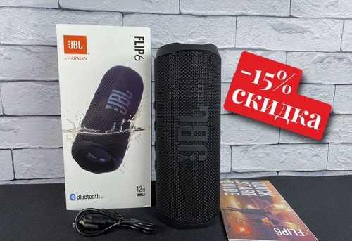 Колонка jbl flip 6 черная запечатанная