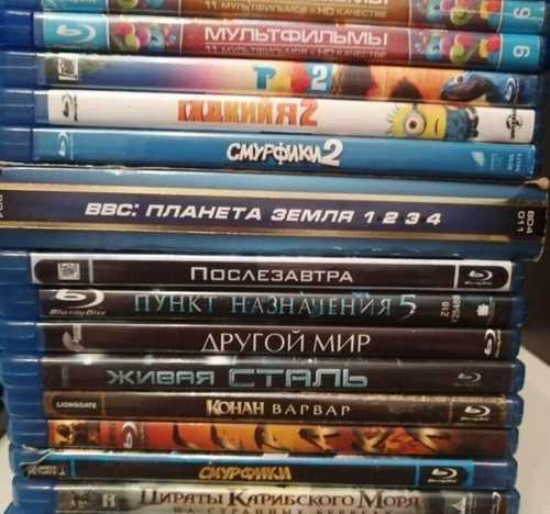 6 Blu Ray дисков