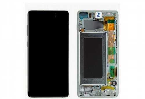 Дисплей для Samsung G975F Galaxy S10 Plus (белый)