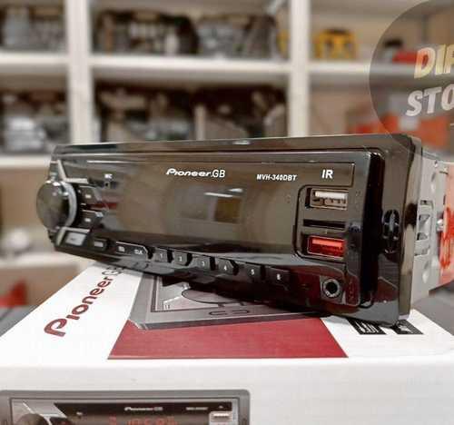 Автомобильная магнитола Pioneer 1Din 12-24v blueto