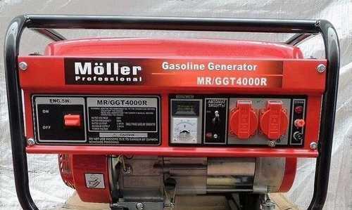 Генератор бензиновый 3,5 кВт Moller MR /4000