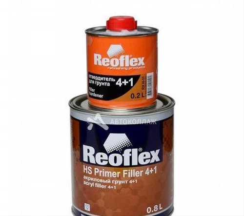 Reoflex 2К Грунт 4+1 (0,8) серый + отверд. (0,2)