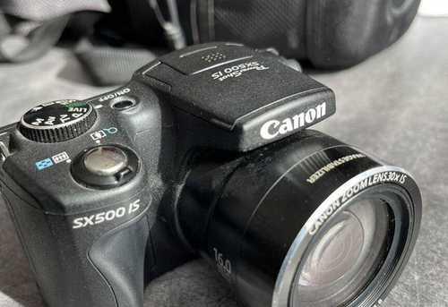 Компактный фотоаппарат Canon PowerShot SX500 IS