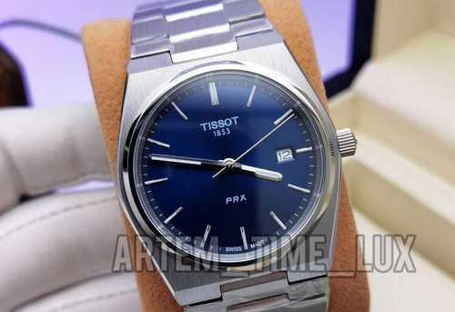 Часы мужские tissot prx 40mm синий