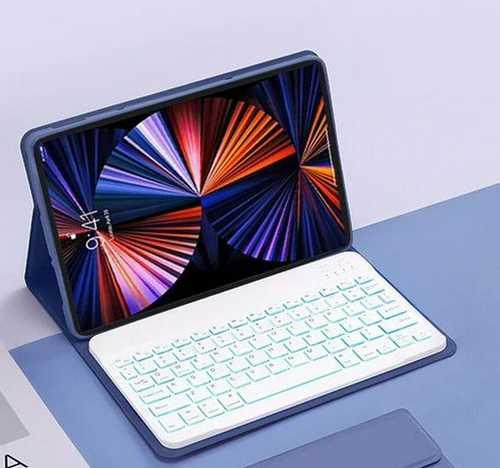 Чехол с клавиатурой для Xiaomi Pad 6 Фиолетовый