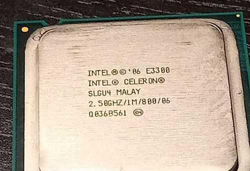 Процессор celeron e3300