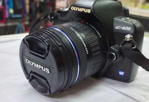 Зеркальный фотоаппарат olympus e-420
