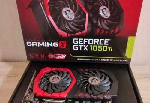 Msi gtx 1050 ti gaming x