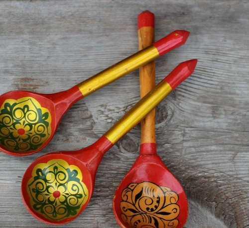 Деревянные ложки СССР