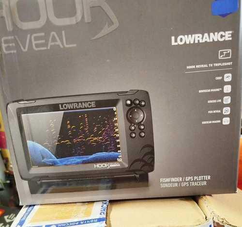 Эхолот lowrance hook reveal 7х tripleshot рус