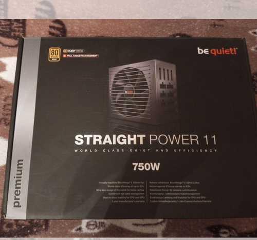 Блок питания be quiet Straight Power 11 750W(80+ G