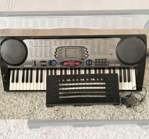 Синтезатор casio ctk-551