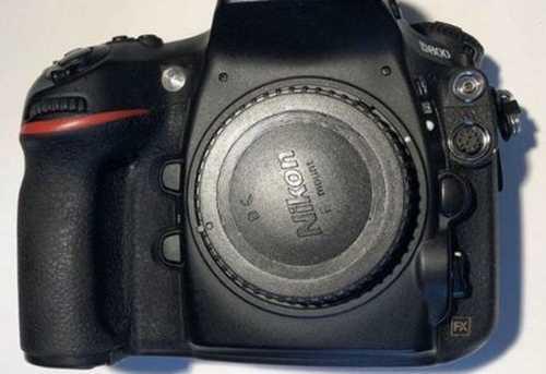 Зеркальный фотоаппарат nikon D800