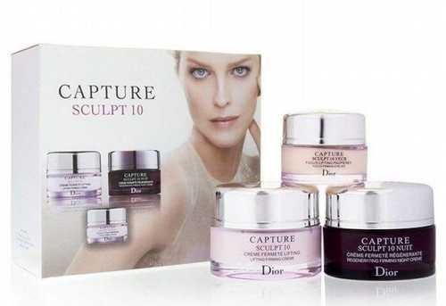 Набор кремов 3 в 1 Dior Capture Sculpt 10