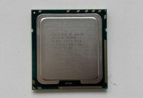 Процессор xeon e5630