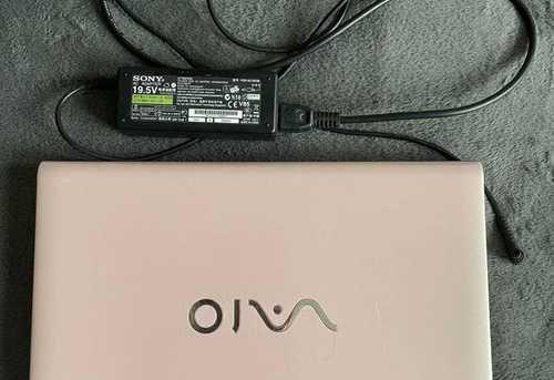 Ноутбук Sony Vaio розовый