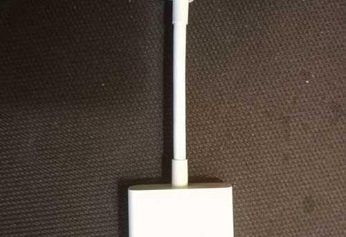 Адаптер Apple Mini DisplayPort to DVI A1305 MB570Z