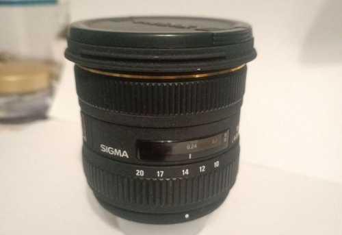 Объектив Sigma 10-20mm 1:4.5-5.6 DC HSM для Nikon