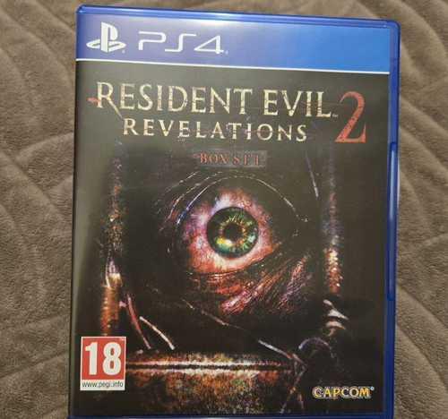 Resident evil revelations 2 ps4 диск с игрой