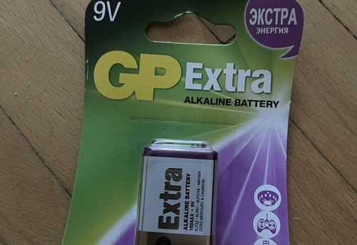 Батарейка GP Extra Alkaline 9V (крона)