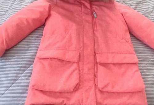 Куртка зимняя детская 122-128 для девочки