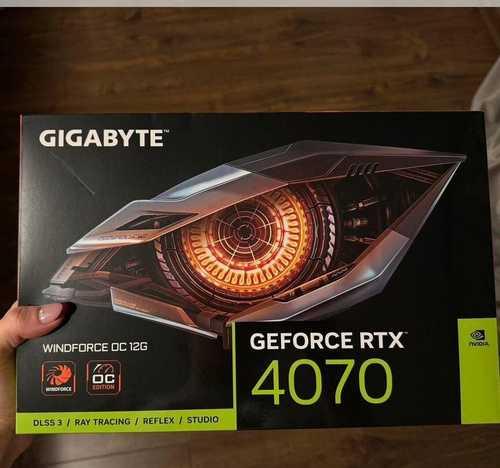 Видеокарта gigabyte geforce rtx 4070 12 гб