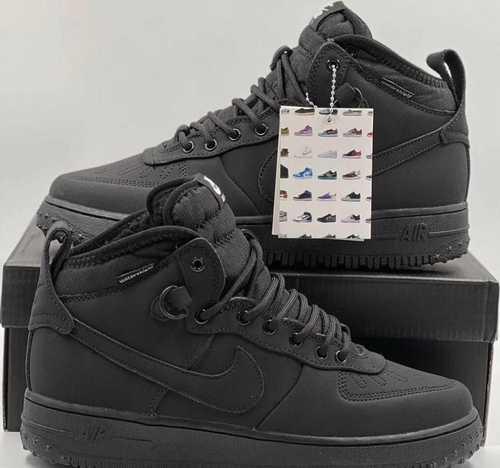 Ботинки Nike Air Force 1 Duckboot (с мехом) (Арт.84869)