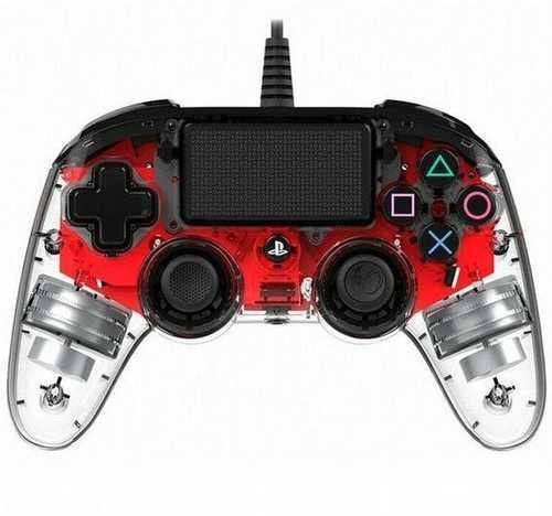 Геймпад для PS4 Nacon Illuminated Compact Red