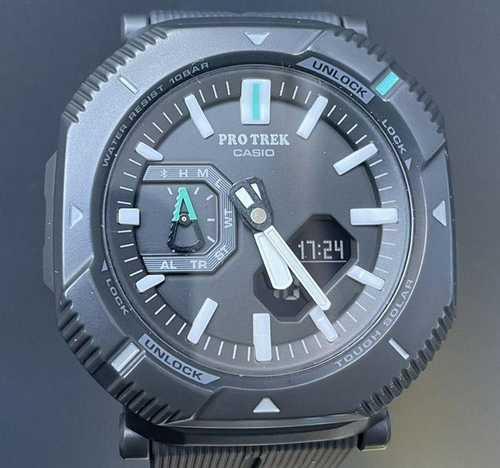 Мужские наручные часы casio pro trek prg b-001