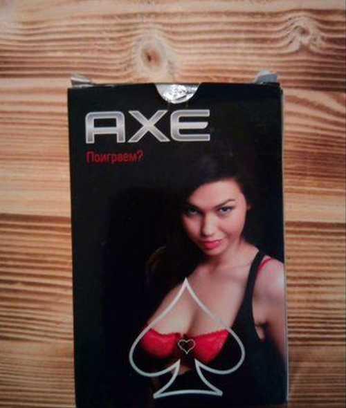 Сувенирные игральные карты AXE