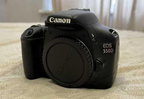 Зеркальный фотоаппарат Canon 550d. Body