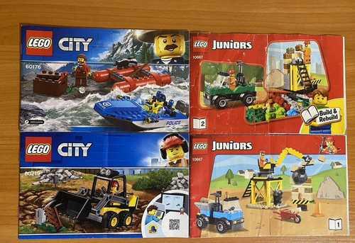 Iego City 5+ 60219,60176 и juniors 4+ 10667