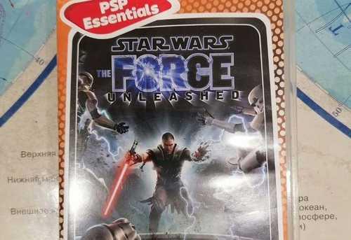 Игра для псп Star wars the force unleashed psp
