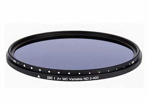 Нейтрально серый фильтр JJC NDV (ND2-ND400) 77mm