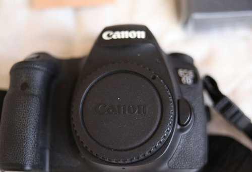 Canon 6D + sd512Gb+128Gb+ батарейная ручка и 4 акк