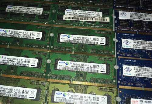 Samsung so-dimm ddr3 2Gb (для ноутбука)