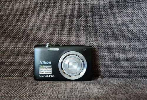 Компактный фотоаппарат nikon coolpix s2800