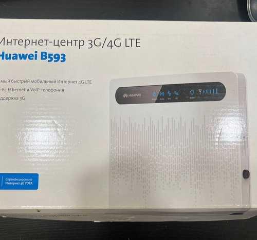 Интернет центр yota 4G LTE Huawei B593