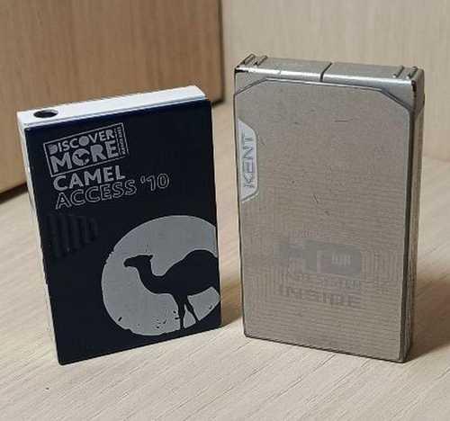 Коллекционная зажигалка Camel и Kent