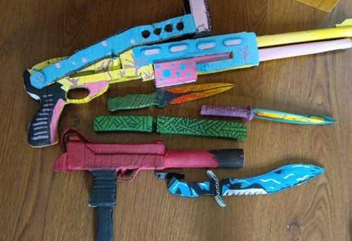 Ножи пушки из игр на заказ
